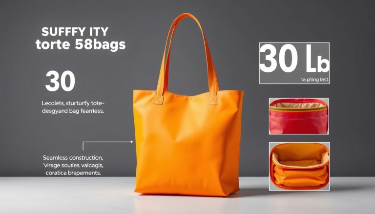 Discover the Ultimate Tote Bag: Stylish, Sturdy, and Built to Handle 30 ...