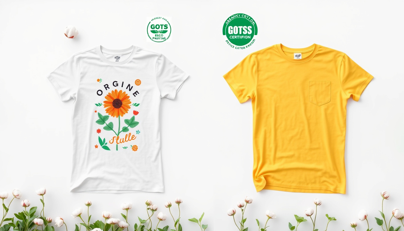 Earth-Friendly Organic Cotton Print-On-Demand with GOTS Certification ...