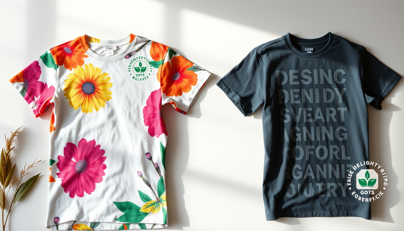Organic Cotton Print-on-Demand with GOTS Certification and Water-Based ...