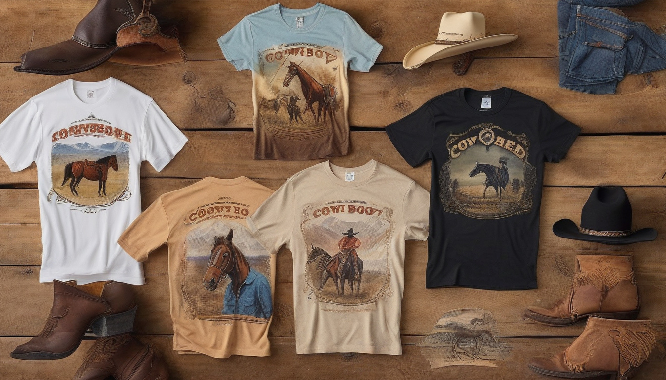 Wrangle Style: The Ultimate Guide to Small Business Cowboy T-Shirts for ...
