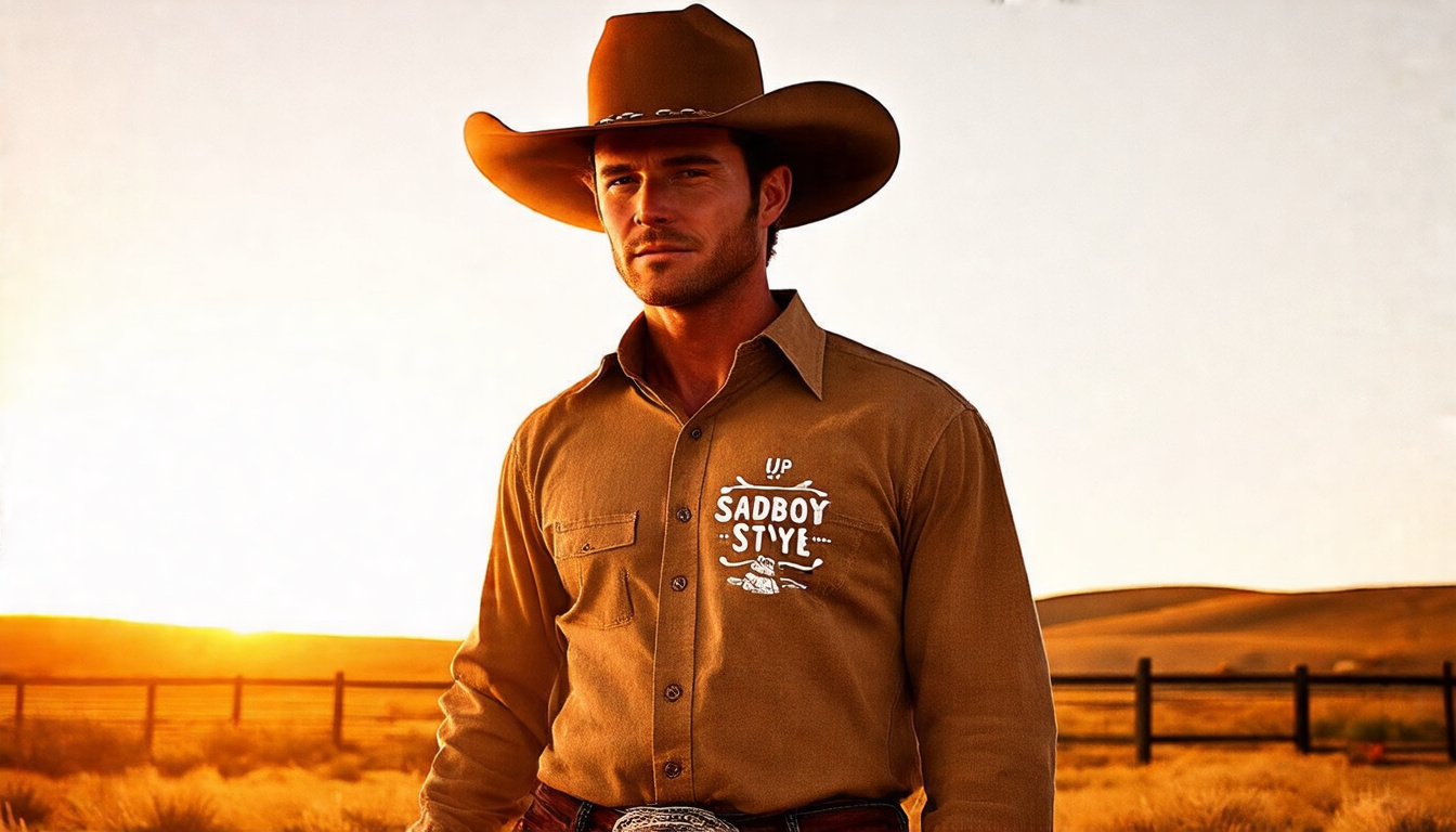 Vintage Cowboy Renaissance Classic Cowboy Tee Sustainable - Hot ...