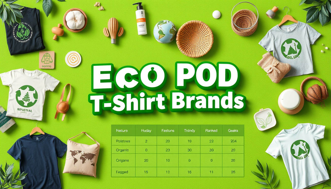 POD Brands With the Strongest Eco Ratings – Hot Products, Expert Tips ...
