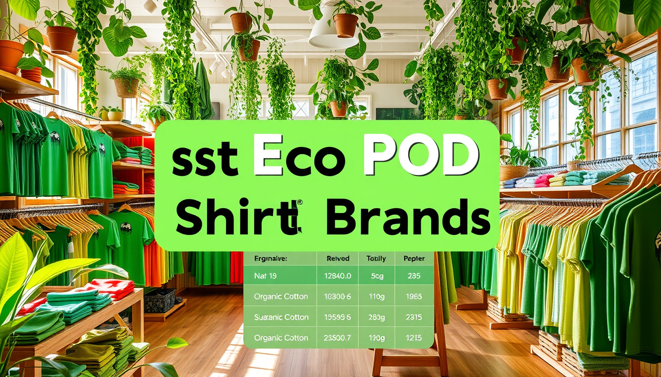 POD Services for Green Apparel Brands – Hot Products, Expert Tips, and ...