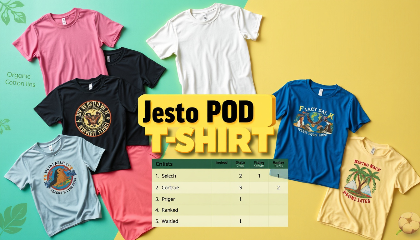 The Best Organic Cotton POD Shirts for Creators – Hot Products, Expert ...