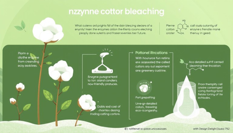 Unlocking the Science Behind Enzyme Cotton Bleaching: Sustainable ...