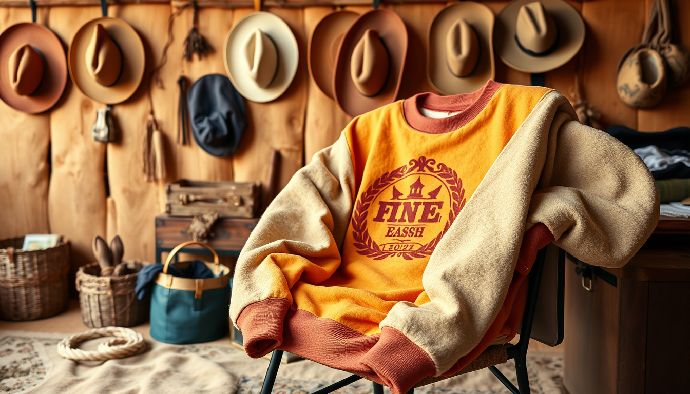 Cowboy renaissance sweatshirt how to pack without creasing graphics ...